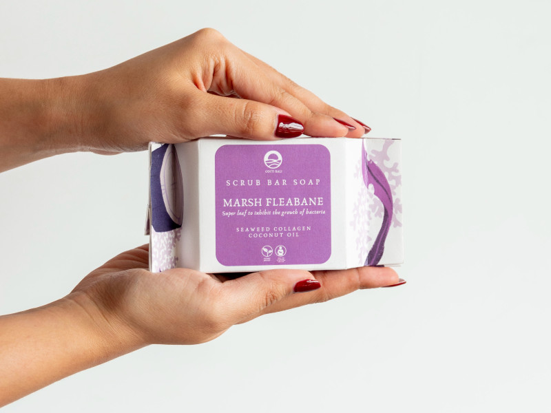 Oditi Bali - Marsh Fleabane scrub bar soap | Studiokado