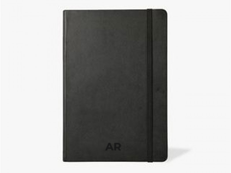 Custom Notebook with Engraved Initials | Studiokado